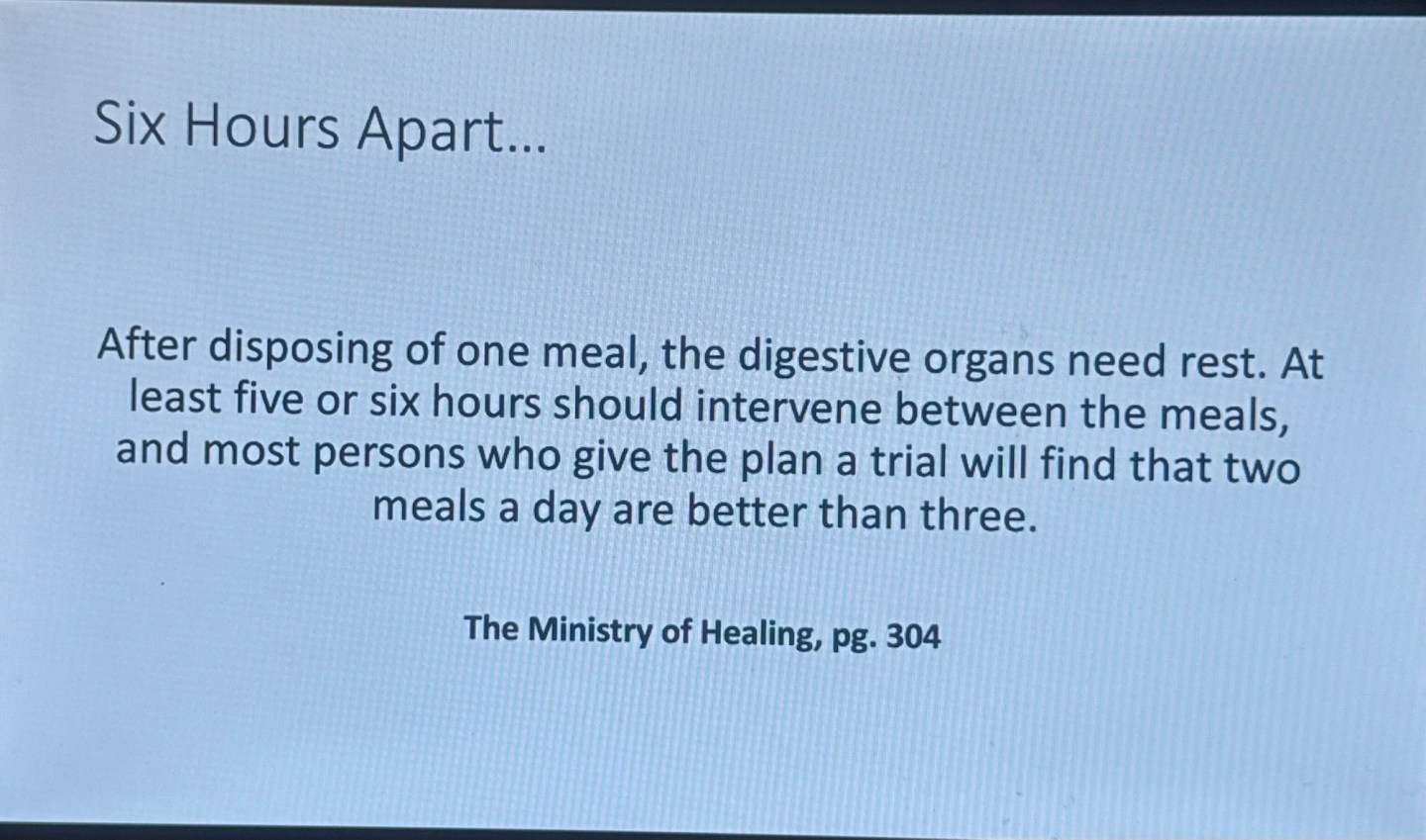 Be Well Wednesday: Give Your Body Time: Why Meal Spacing Matters – Itz ...